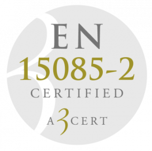 EN 15085 - Welding of railway vehicles and components - A3CERT