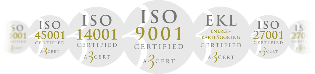 ISO Certification for all industries - A3CERT