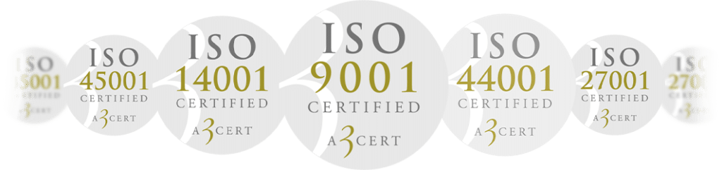 ISO Certification for all industries - A3CERT